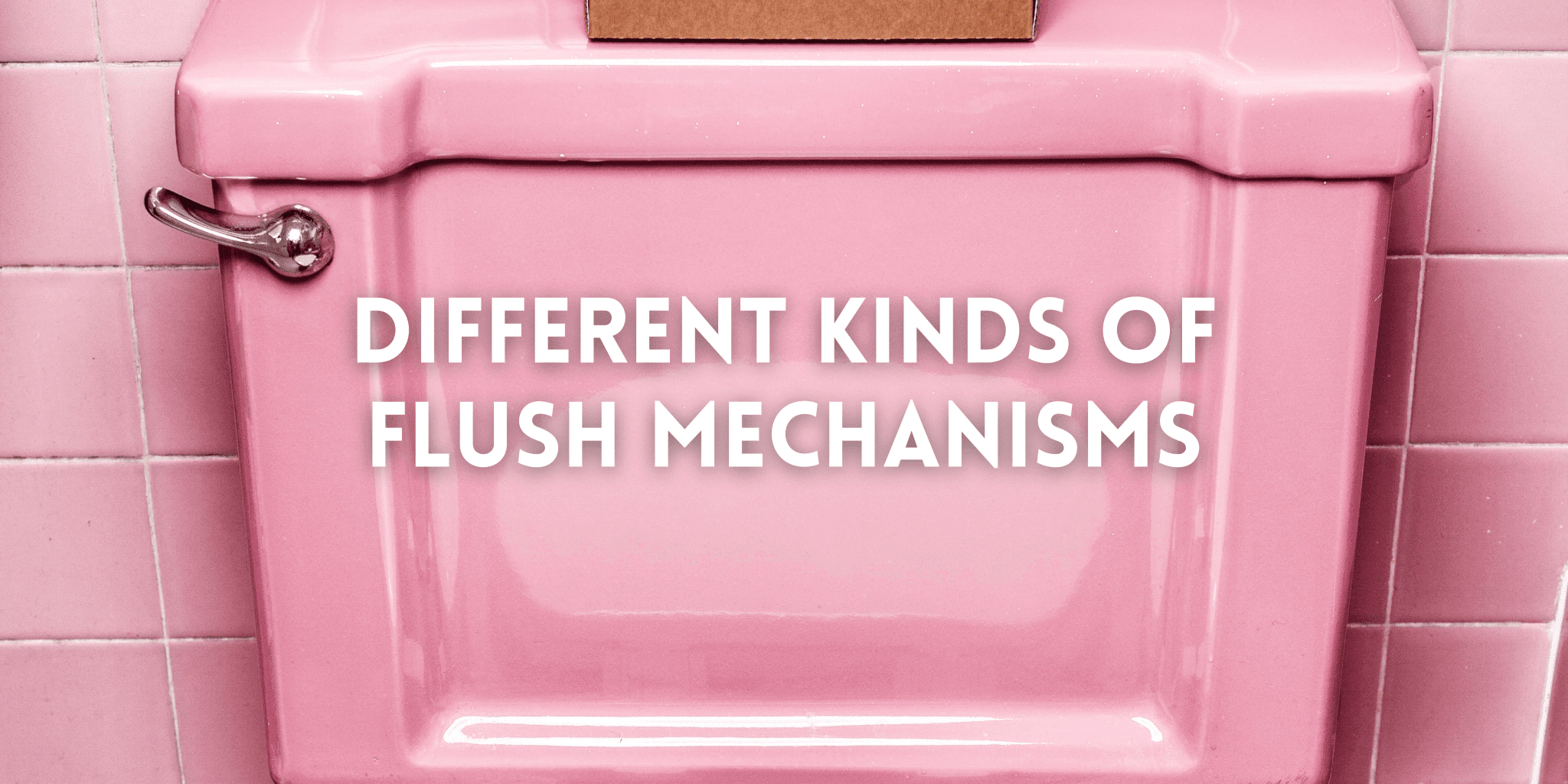 Different Kinds of Toilet Flush Mechanisms | AllHome